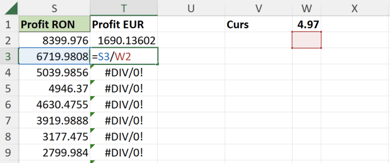 Functii si Formule in Excel - Introducere - onLearn