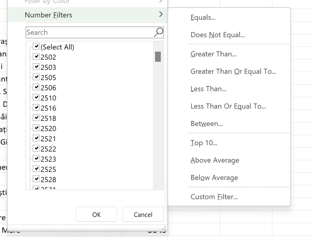 Filtre in Excel - tot ce trebuie sa stii - onLearn